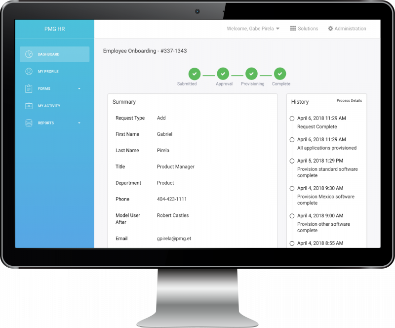 PMG ONBOARDING - PMG Onboarding